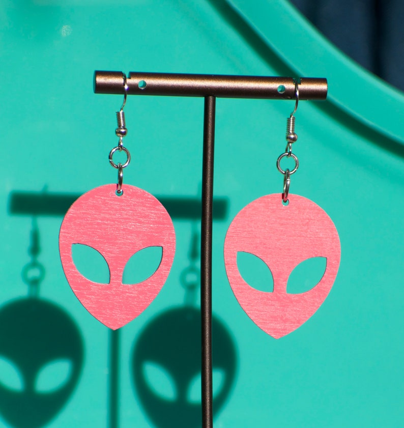 Pink Alien Heads - Etsy