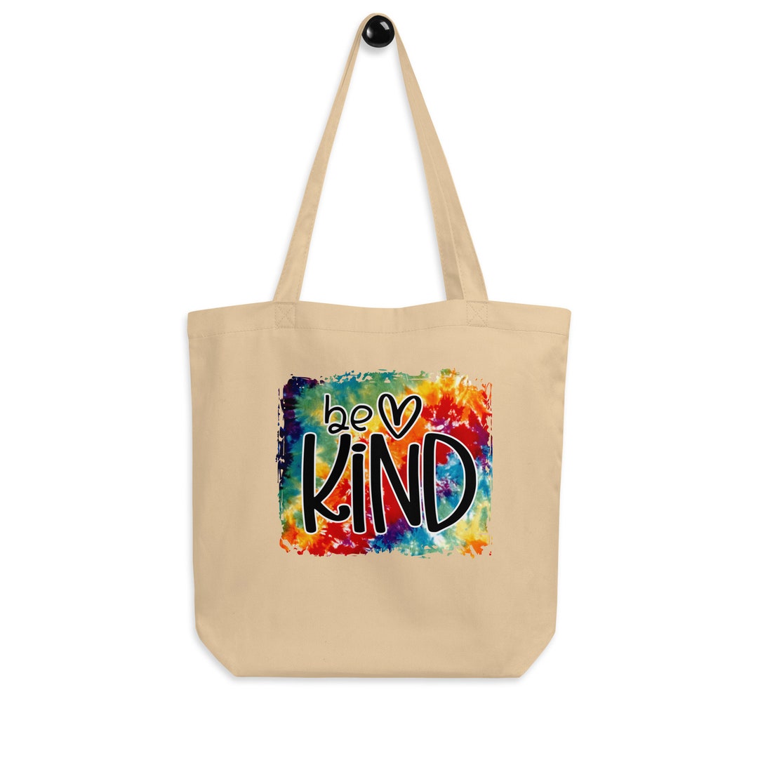 Be Kind Tote Bag, Be Kind Bag, Teacher Gift, Kindness Tote, April ...