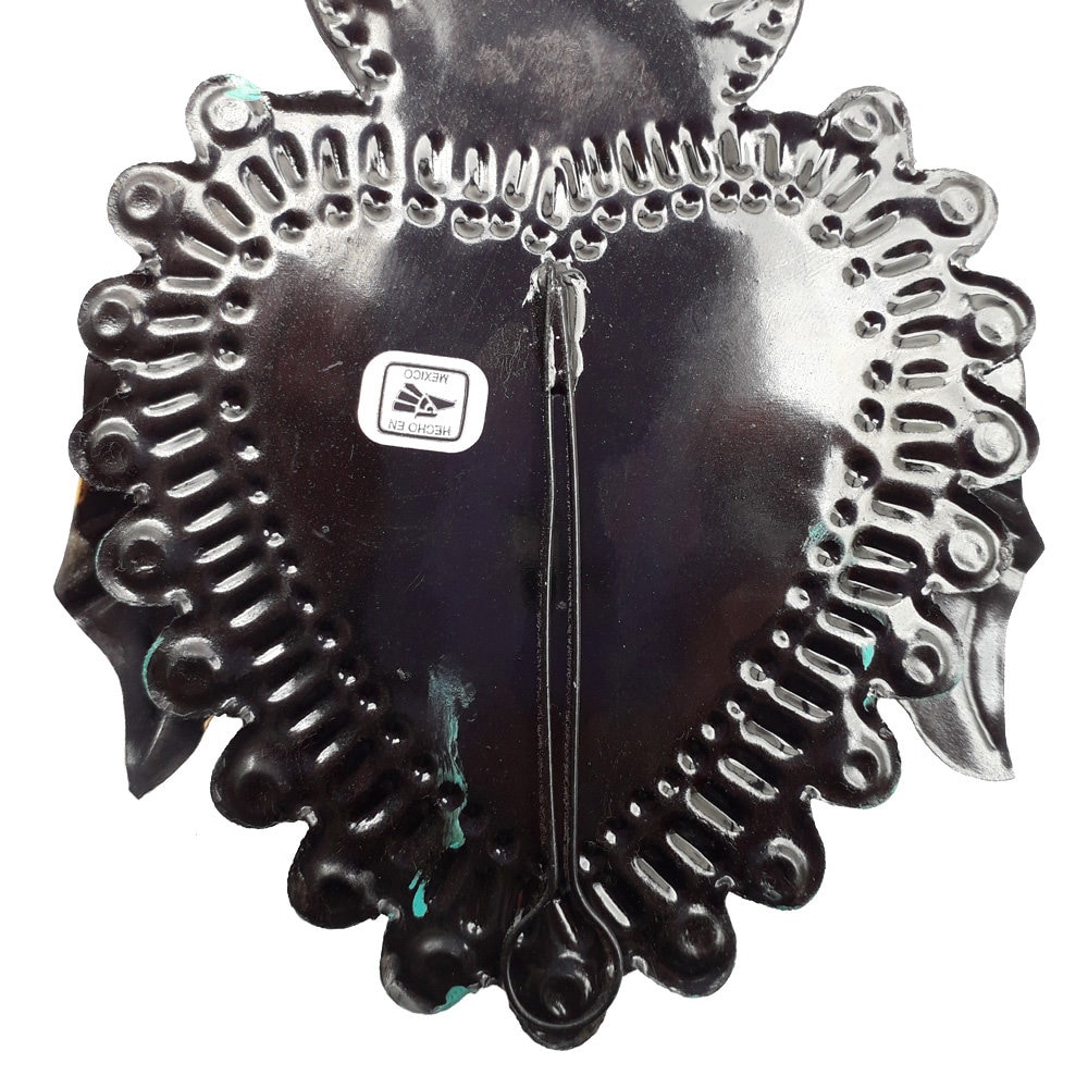 Sagrado Corazón con Listón, Con o Sin Dedicación, artesanía mexicana en ...