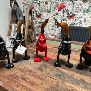 Motor Sports F1 Wooden Duck - Etsy UK