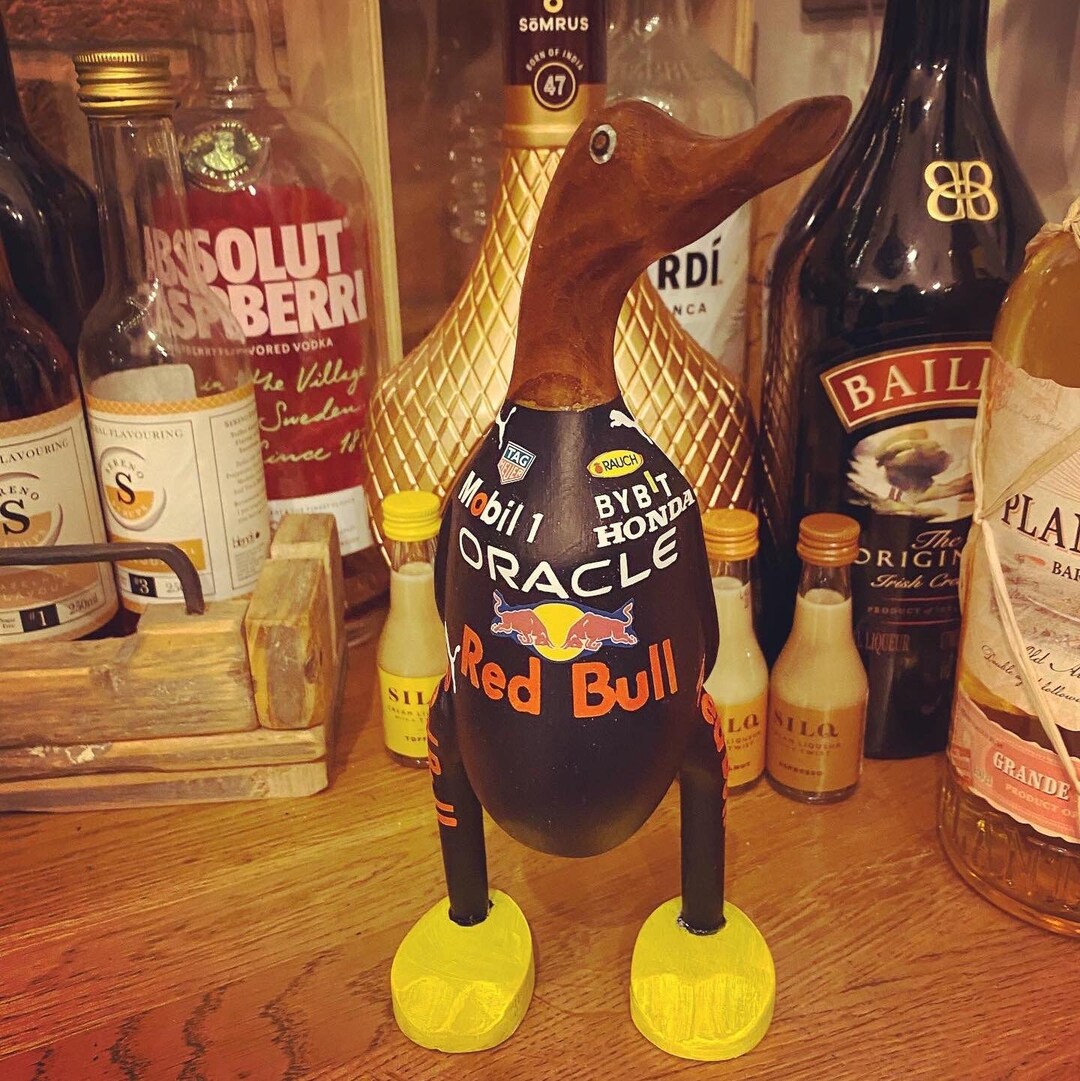 F1 Team Wooden Duck - Etsy