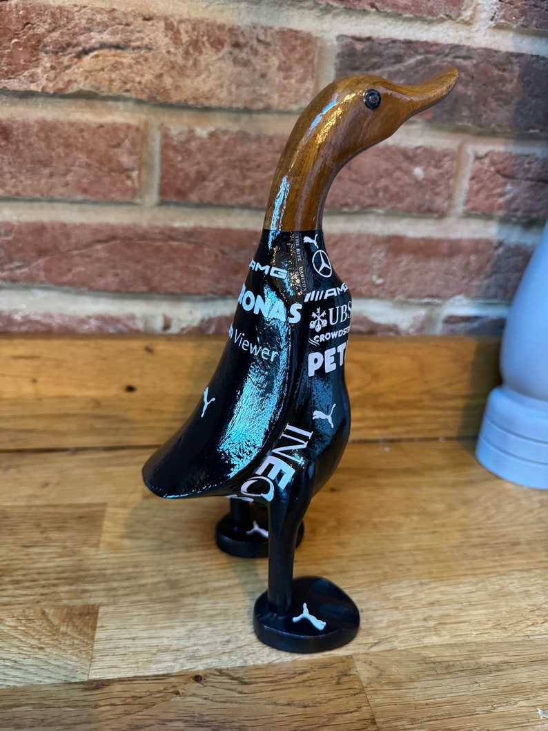 F1 Team Wooden Duck - Etsy