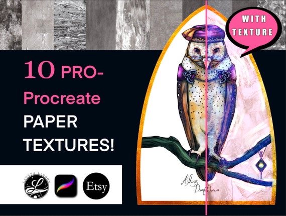 Procreate Paper Textures: 10 - Etsy