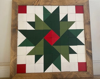 Barn Quilt, Wood Barn Quilt, Wooden Barn Quilt, Mini Barn Quilt, Small ...