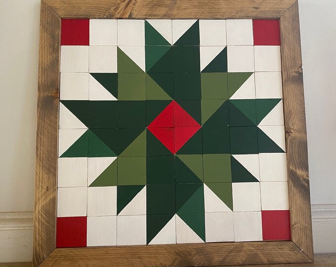 Barn Quilt, Wood Barn Quilt, Wooden Barn Quilt, Mini Barn Quilt, Small ...