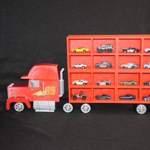 Mack Truck Hauler Inspired Car Wall Display Organizer Shelf 3D Printed ...