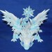 WINTER FROSTWING Crystal DRAGON Flexi Flexible Articulating 3D Printed ...
