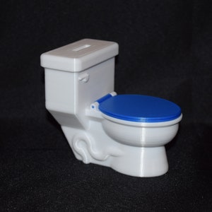 Potty Toilet Bowl / Piggy Bank / Coin Holder / Desk Decor / Gag Gift ...