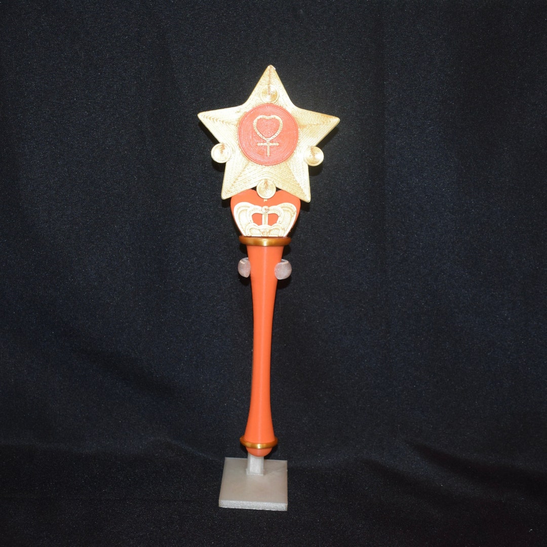VENUS Inspired Inner Outer Scout Transformation Wand Star Stick Cosplay ...