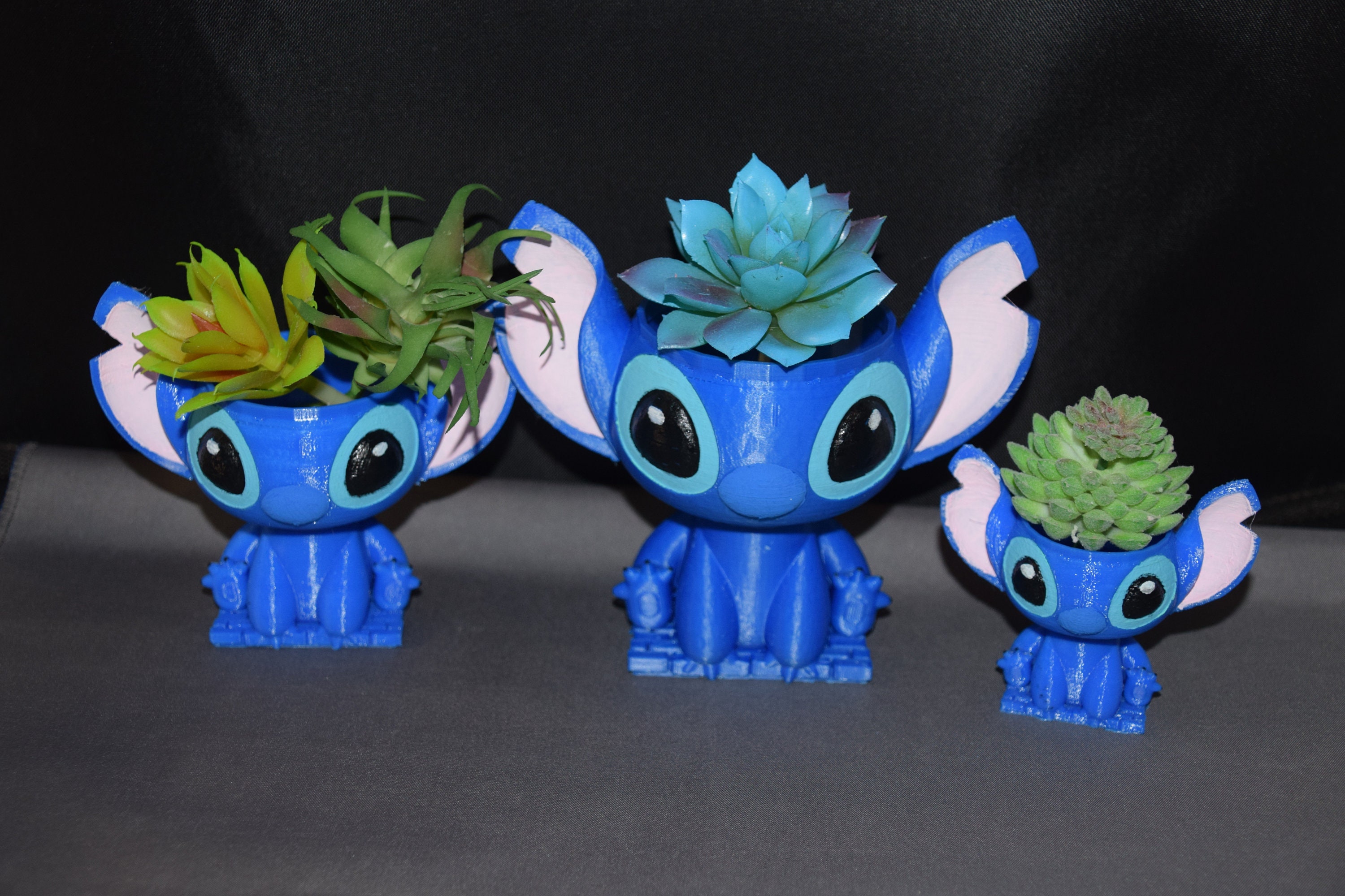 Lilo & Stitch Flower Succulent Pot Planter Air Plant Coin - Etsy