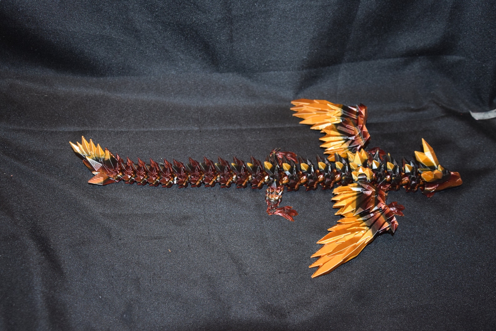 CRYSTALWING DRAGON Flexi Flexible Articulating 3D Printed - Etsy