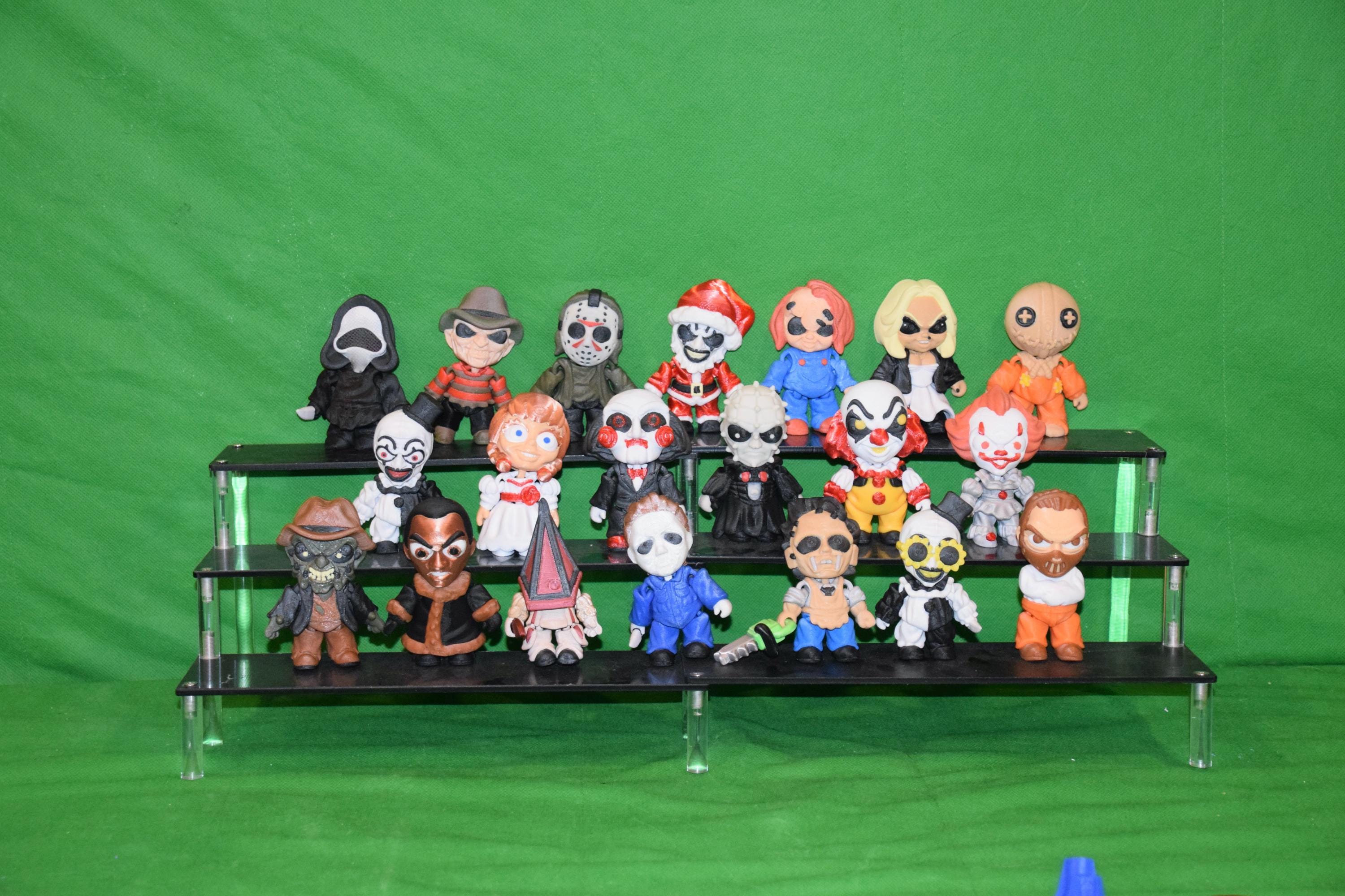 Horror Nightmare Halloween Inspired Flexi Figure ~ Articulated Fidget ...