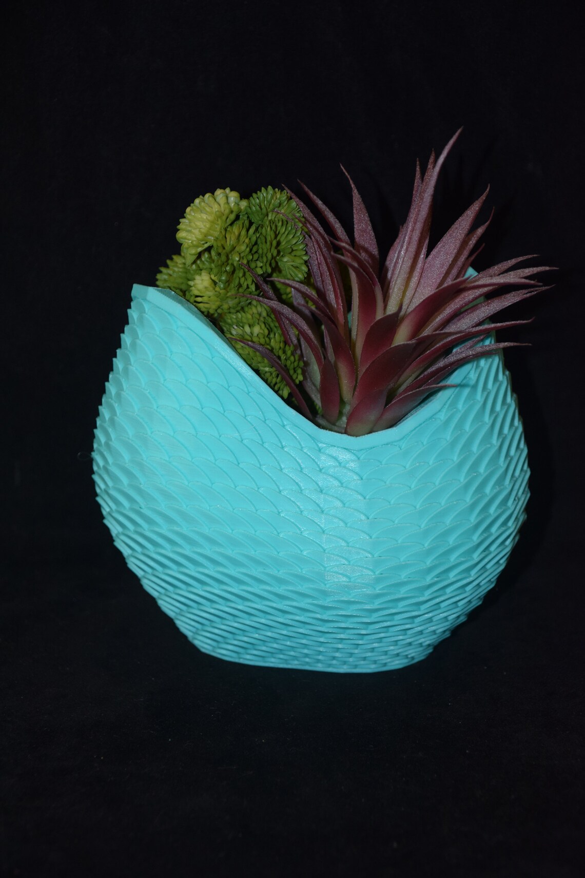 VASE Mermaid Fish Tail Scales Beautiful Flower Pot Planter - Etsy