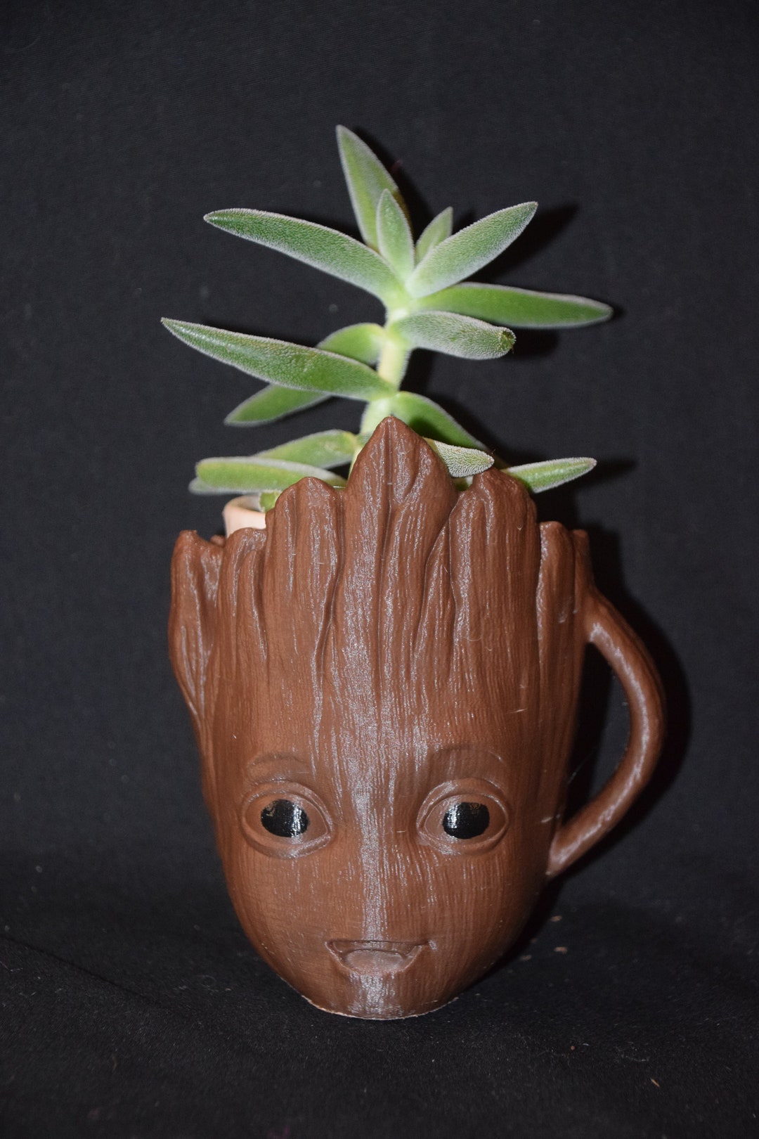 Baby Groot Flower Succulent Pot Head LARGE Planter Figure 3D Printed ...