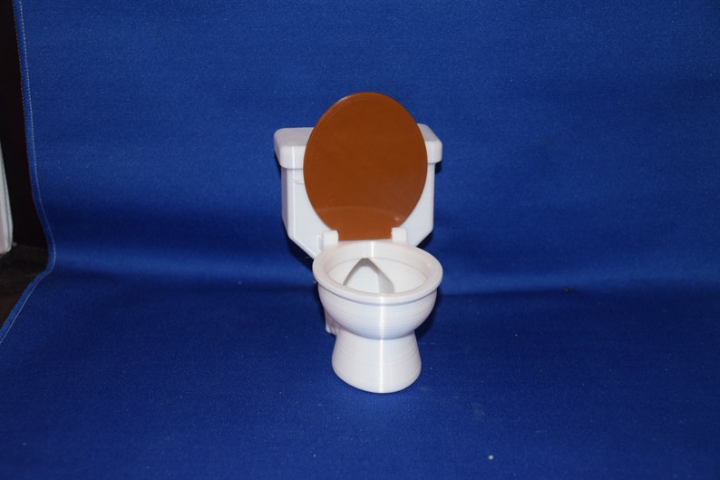 Potty Toilet Bowl / Piggy Bank / Coin Holder / Desk Decor / | Etsy