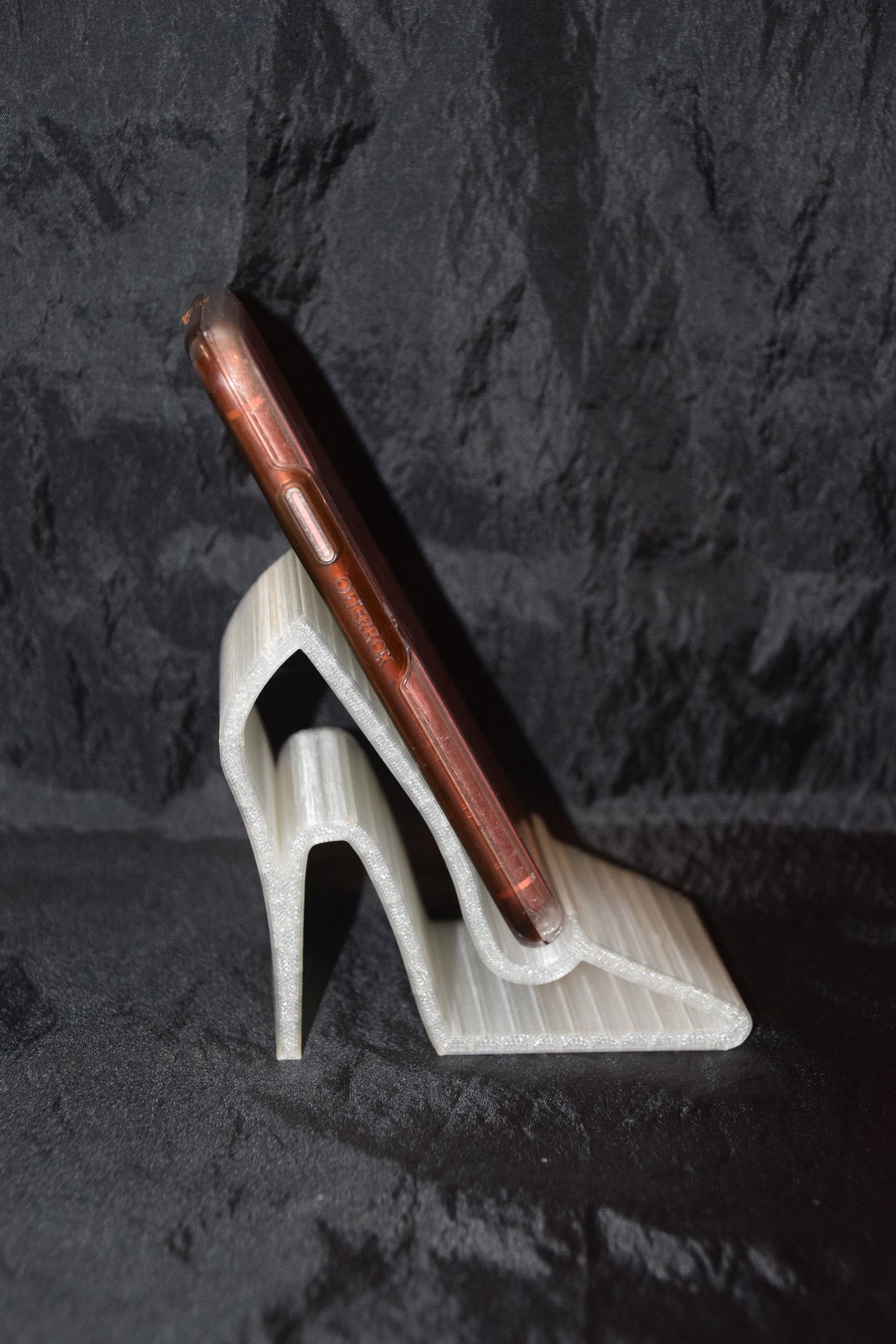 3D Printed High Heel Phone Stand, Fun Office Decor - Etsy