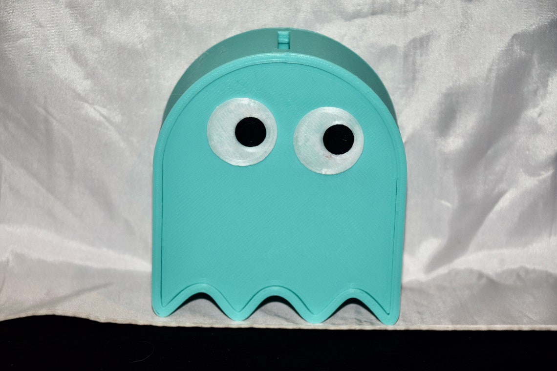 Pacman Ghost Inky Blinky Pinky Clyde / Piggy Bank / Coin | Etsy