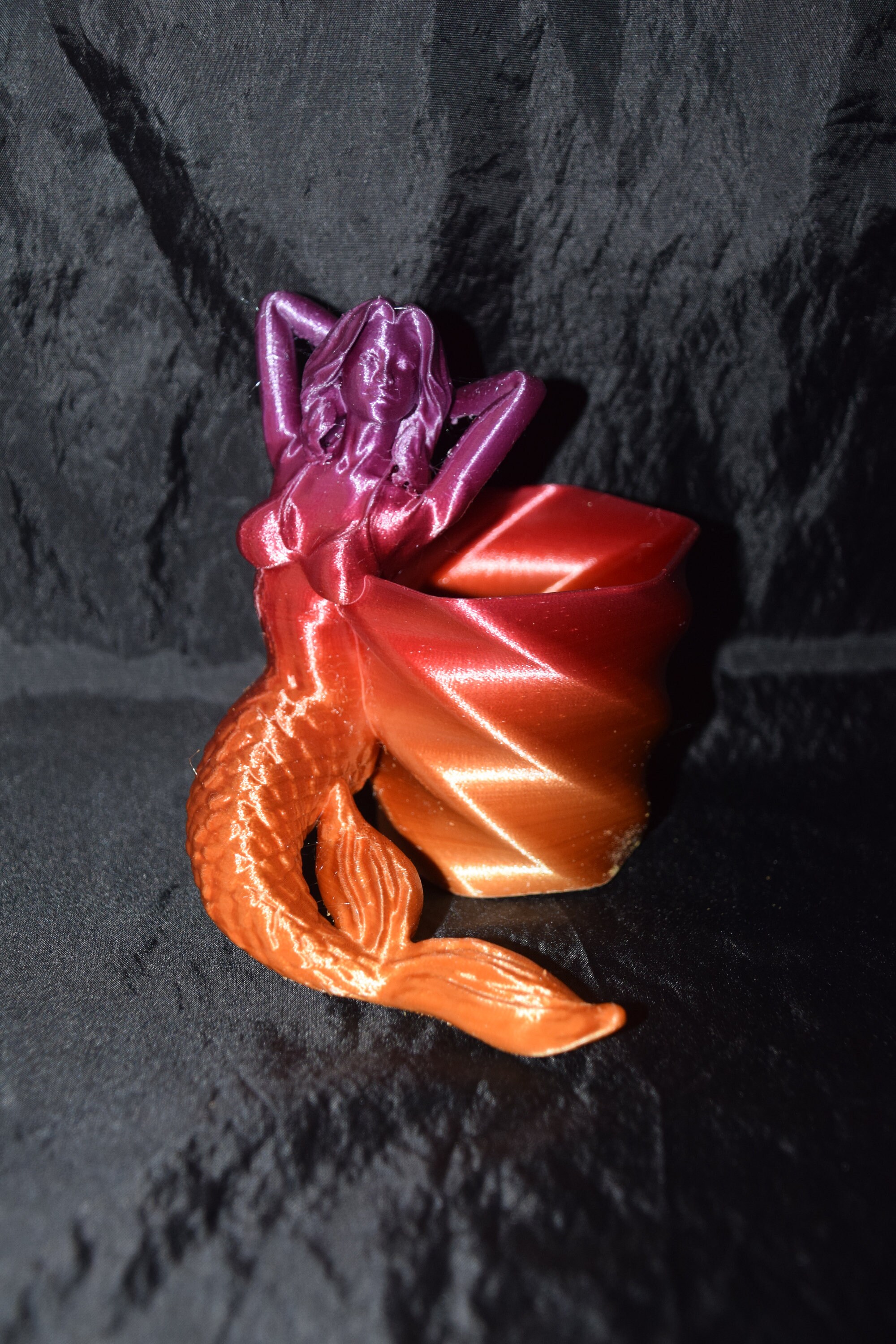 Female MERMAID Flower Succulent Pot Planter Air Plant Coin | Etsy