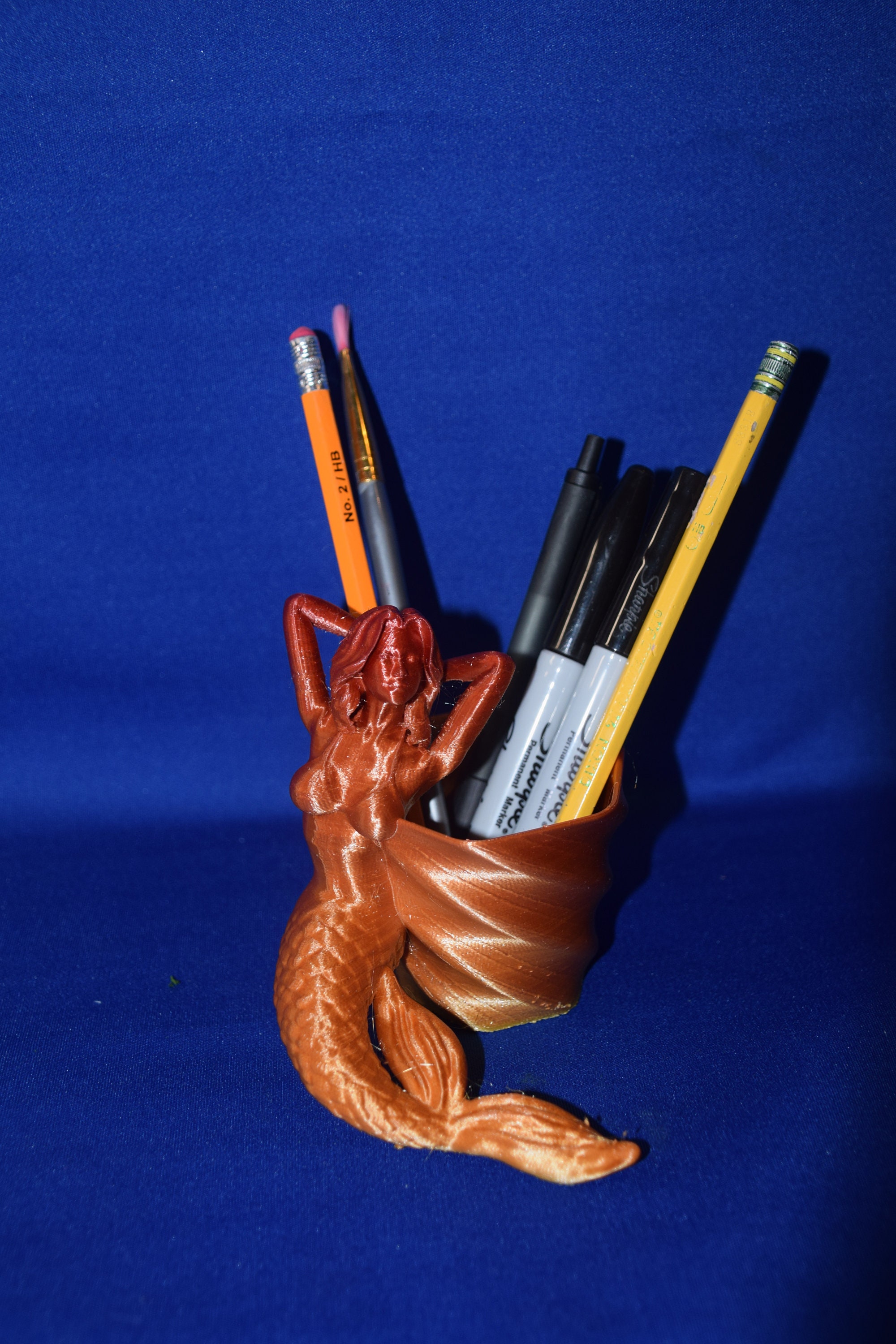 MERMAID Flower Succulent Pot Planter Air Plant Figure 3D - Etsy