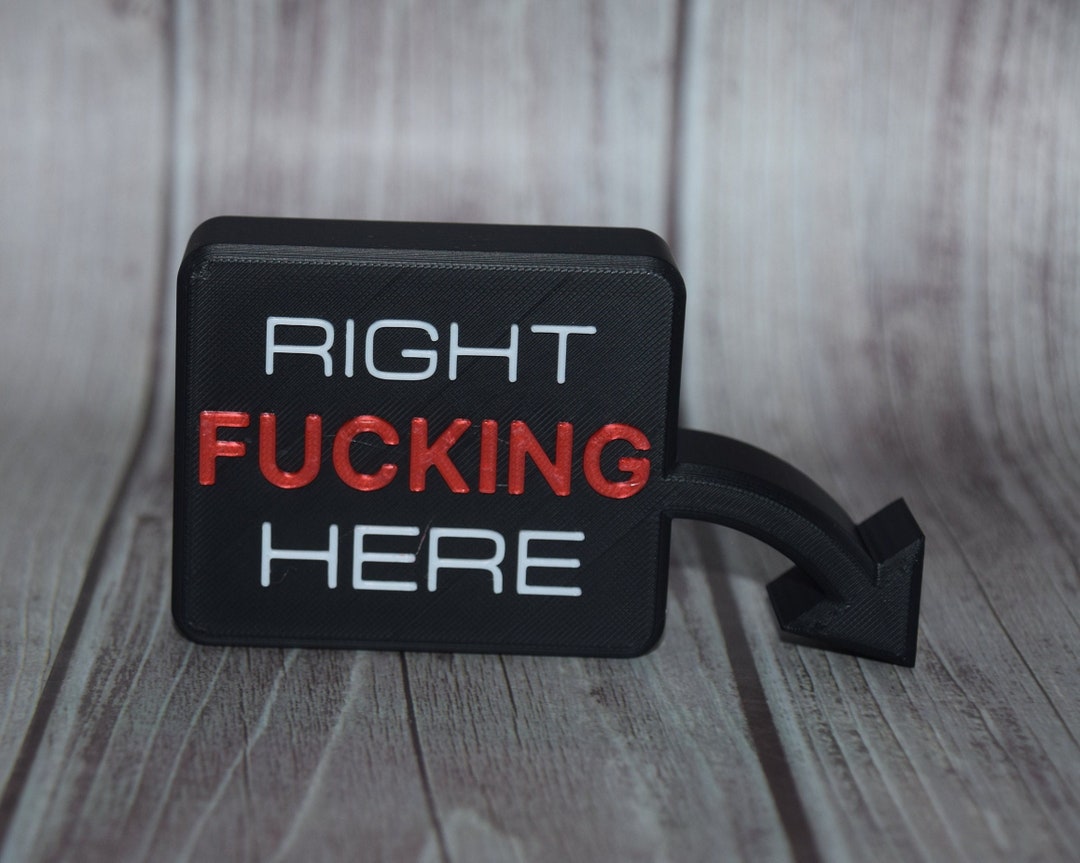 Right F'ing Here ~ 8 Ball Pocket Marker ~ Fun for Pool Billiards Table ...