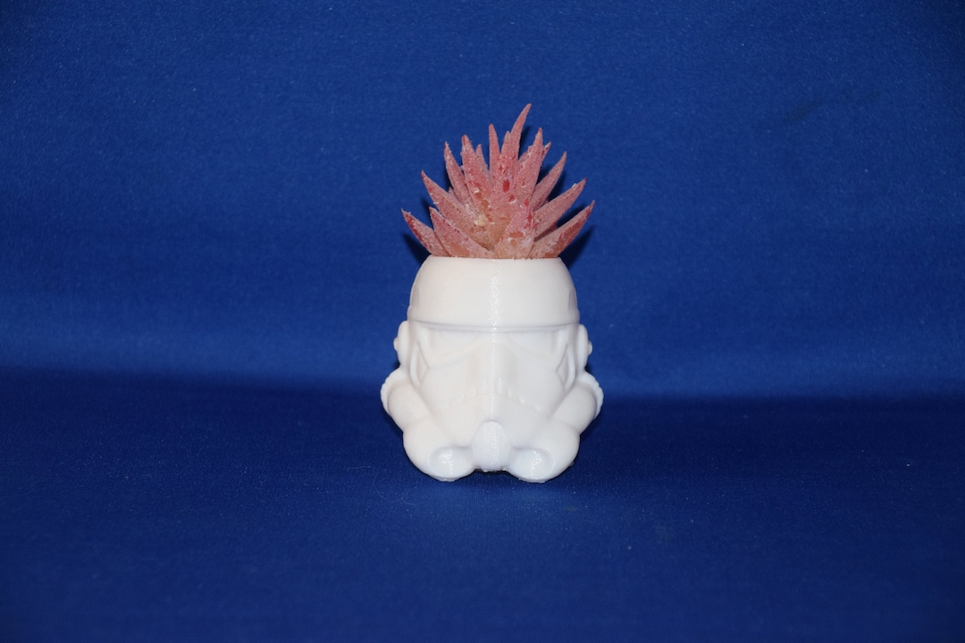 Storm Trooper Stormtrooper Star Wars Inspired Flower Succulent Pot ...