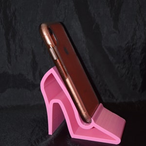 3D Printed High Heel Phone Stand, Fun Office Decor - Etsy