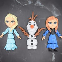 Anna / Frozen - STL 3D - Etsy