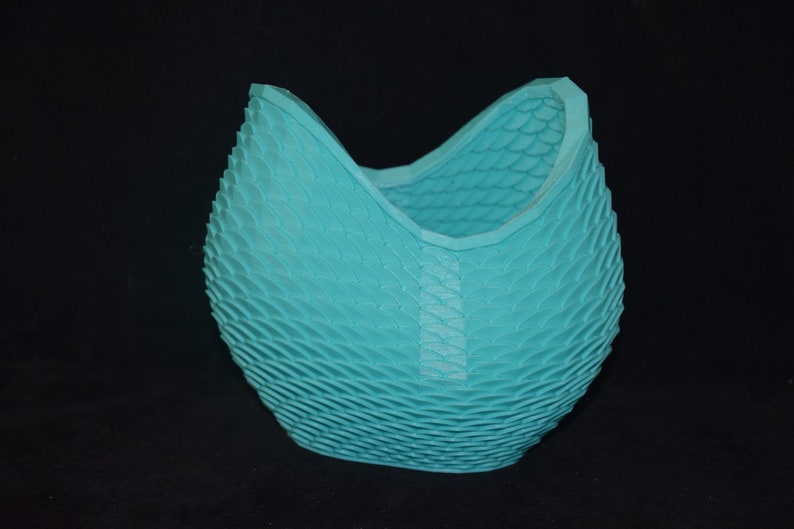 VASE Mermaid Fish Tail Scales Beautiful Flower Pot Planter - Etsy