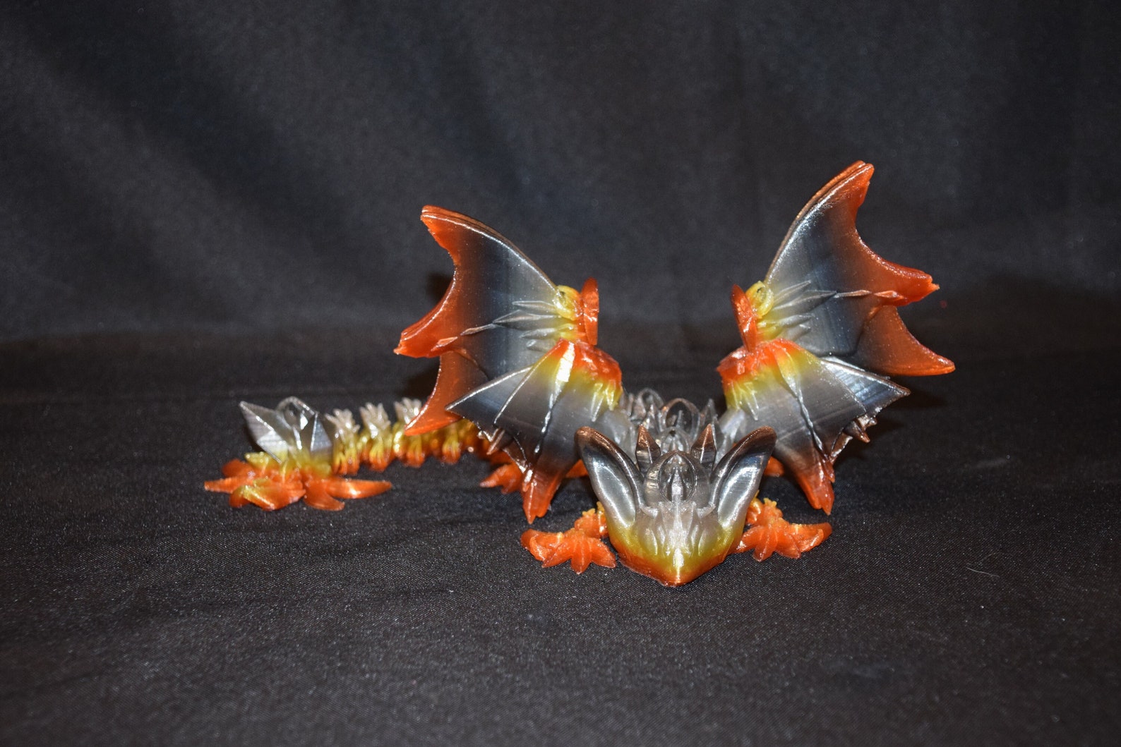 NIGHTWING Crystal BAT DRAGON Flexi Flexible Articulating - Etsy
