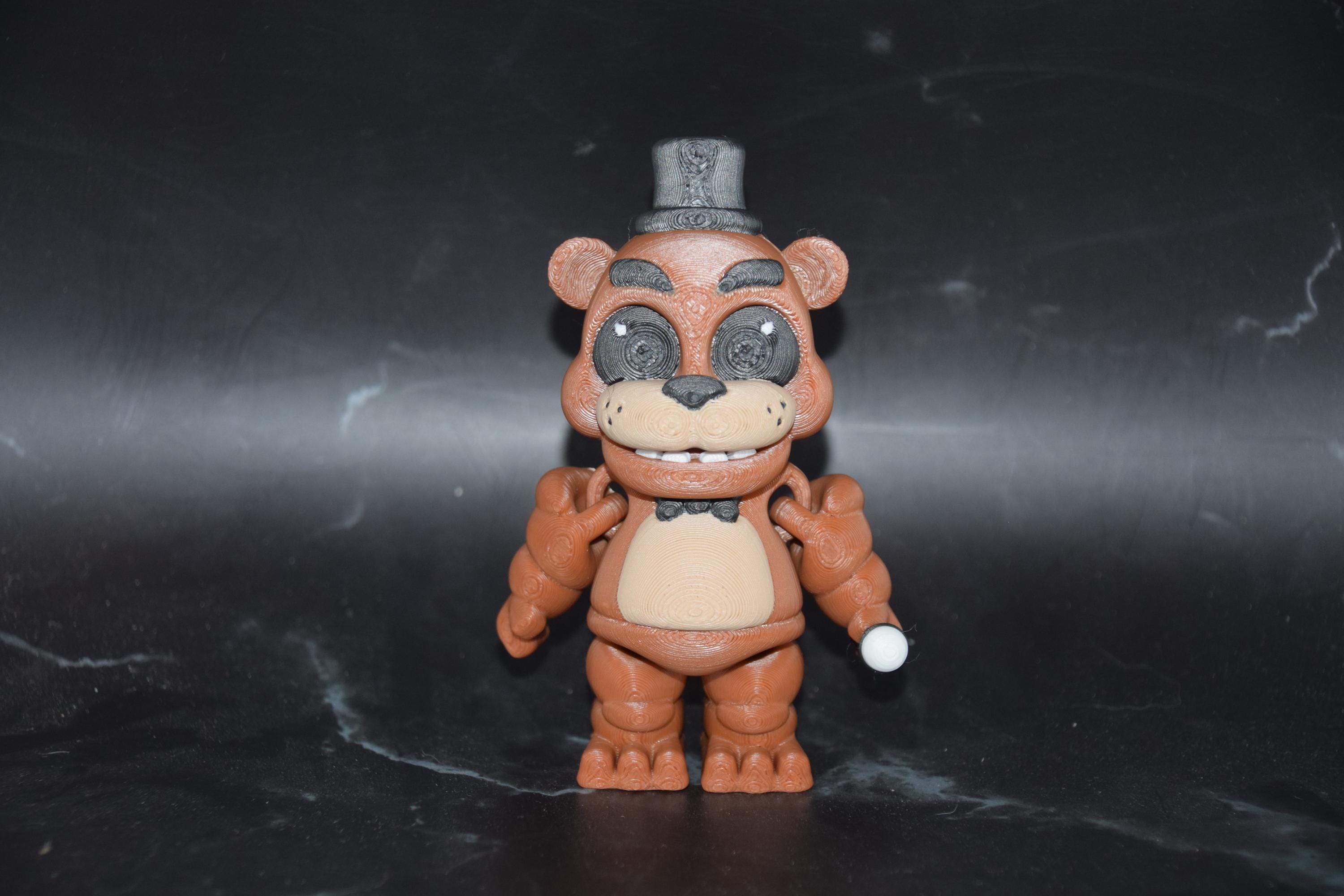 FNAF Freddy Fazbear / Foxy / Chica / Bonnie / Springtrap Inspired Flexi ...