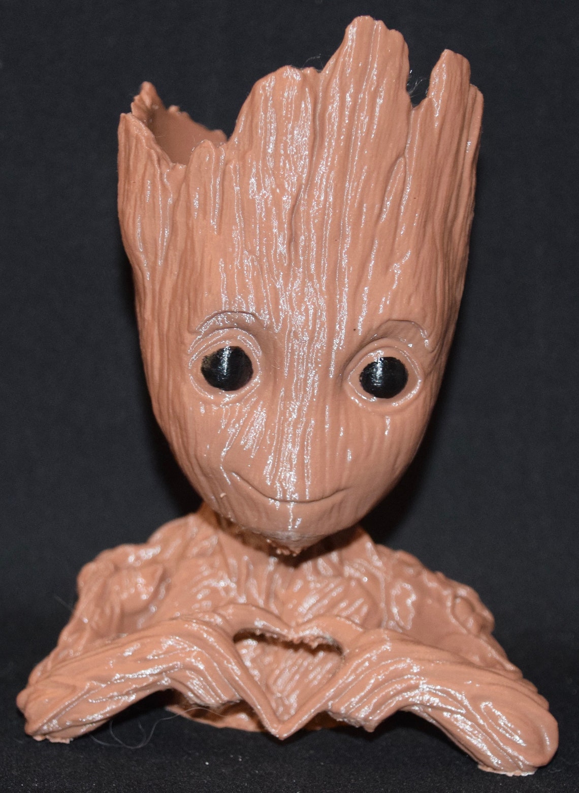 Baby Groot Flower Succulent Pot Head LARGE Planter Figure 3D - Etsy