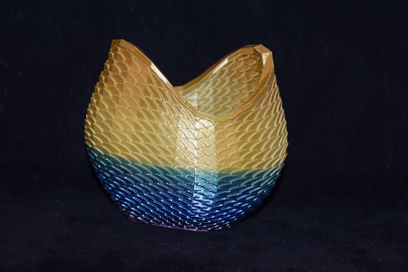 VASE Mermaid Fish Tail Scales Beautiful Flower Pot Planter - Etsy