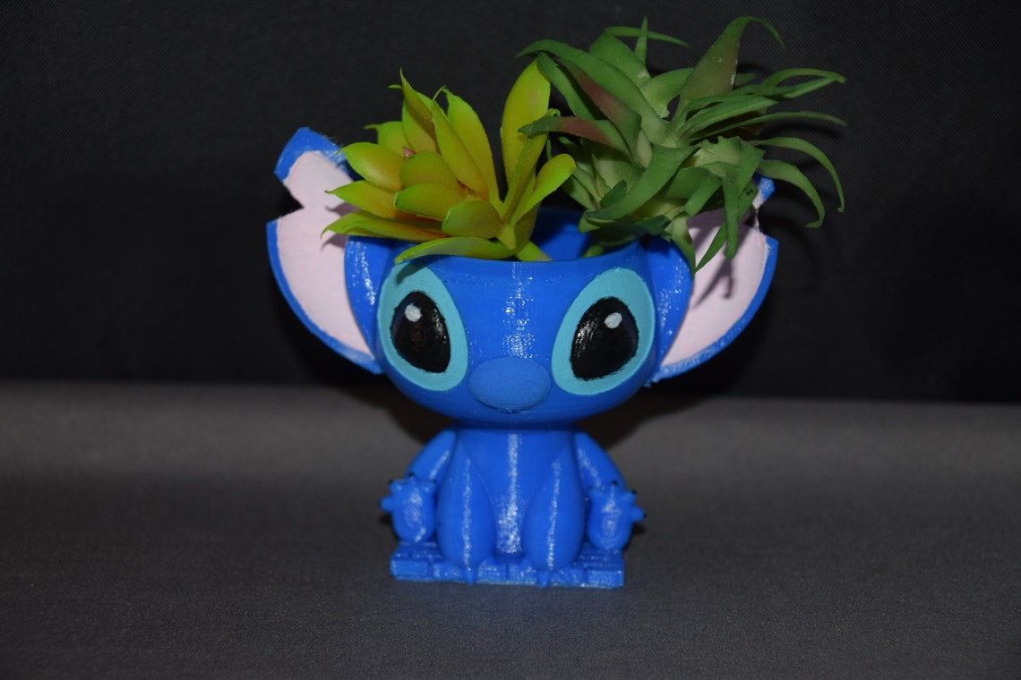 STITCH Lilo & Stitch Flower Succulent Pot Planter Air Plant - Etsy