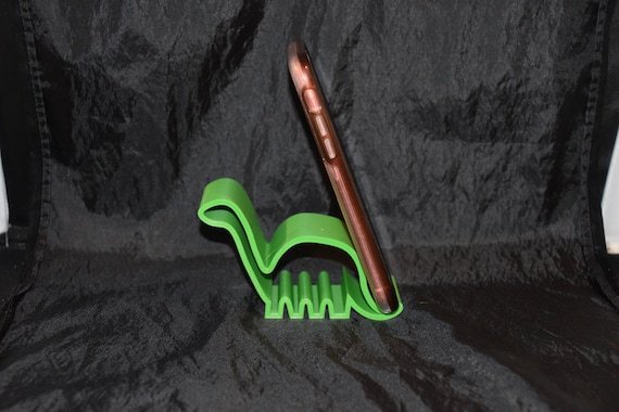 Phone Desk Stand Holder Dinosaur Fun for Office Desk 3D | Etsy