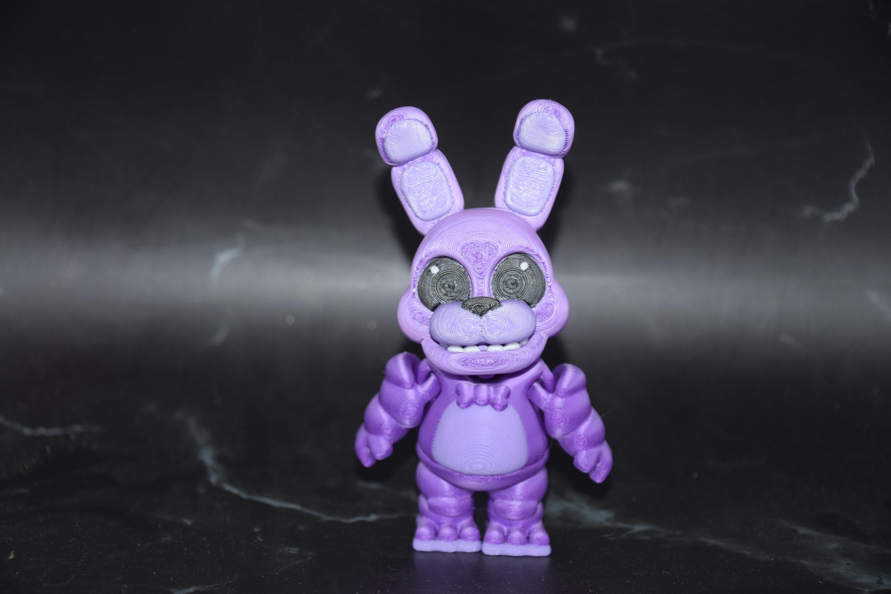 FNAF Freddy Fazbear / Foxy / Chica / Bonnie / Springtrap Inspired Flexi ...