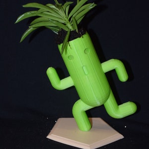 Cactus Cactuar Final Fantasy Flower Succulent Pot Planter Air Plant ...