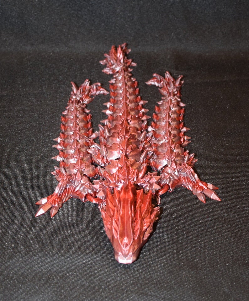 JELLYFISH DRAGON Flexi Flexible Articulating 3D Printed - Etsy