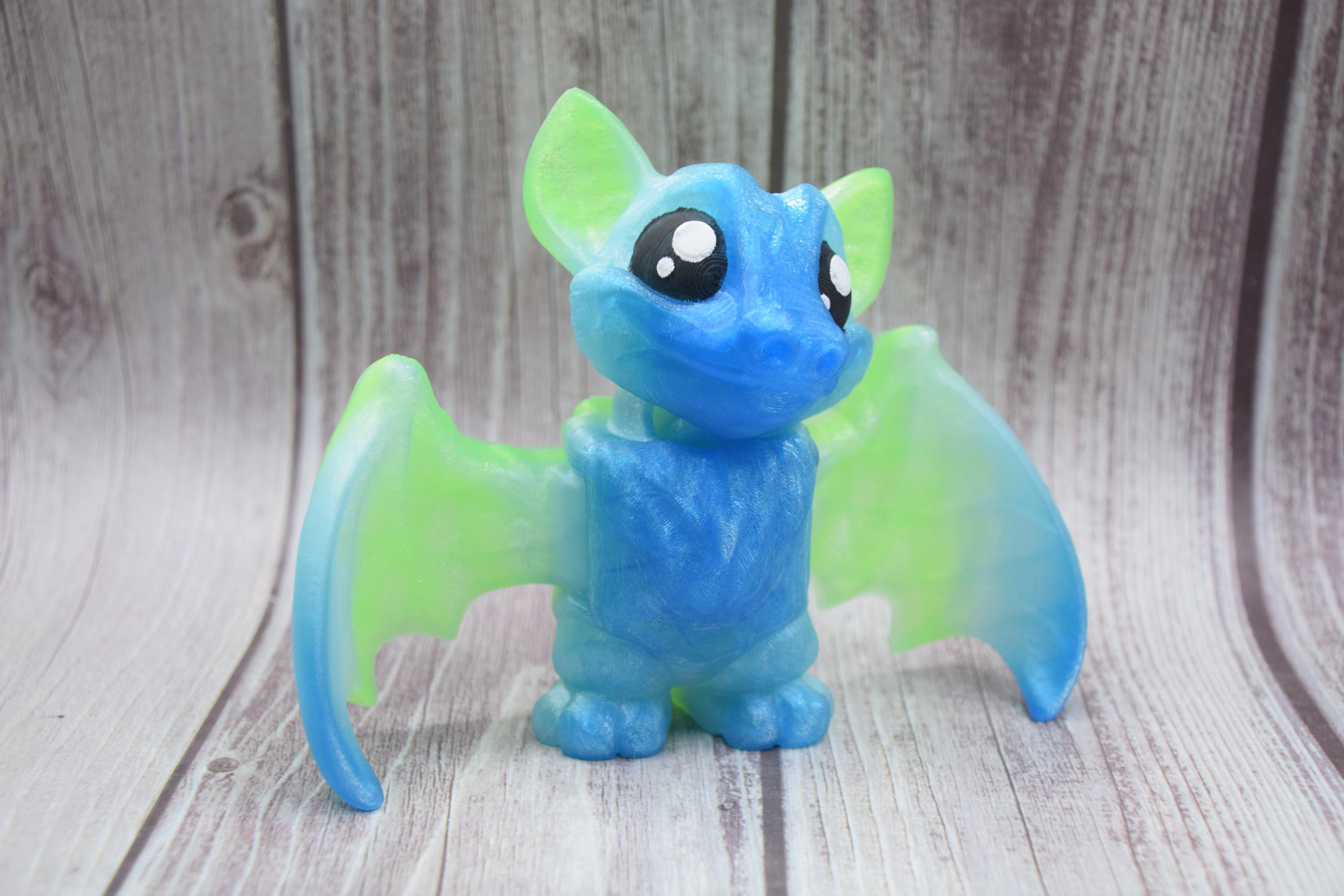 Articulated Fruit Bat Fidget Toy, 3D Printed PLA - Etsy