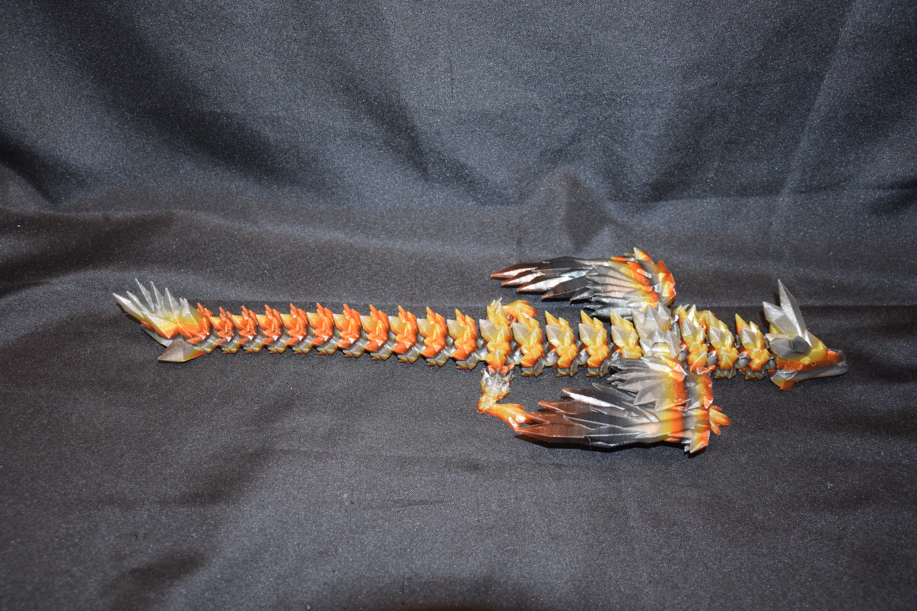 CRYSTALWING DRAGON Flexi Flexible Articulating 3D Printed - Etsy
