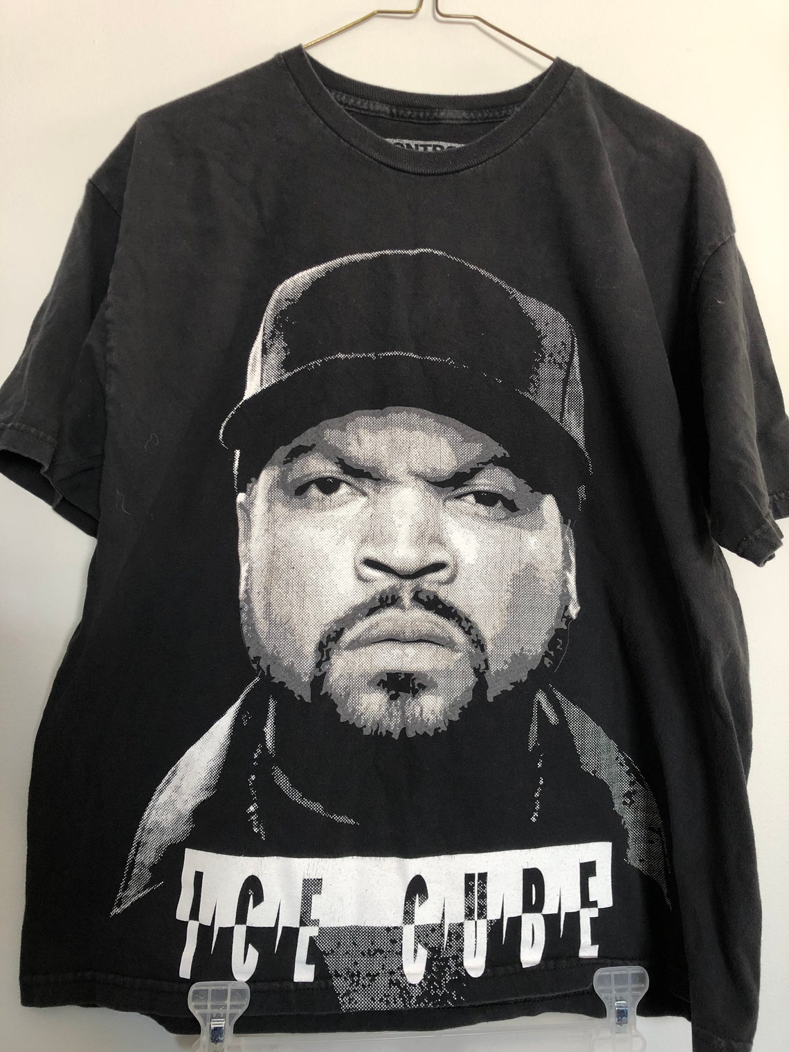 Vintage 1990s Ice Cube Rap Band Shirt Large Black the Predator Today ...