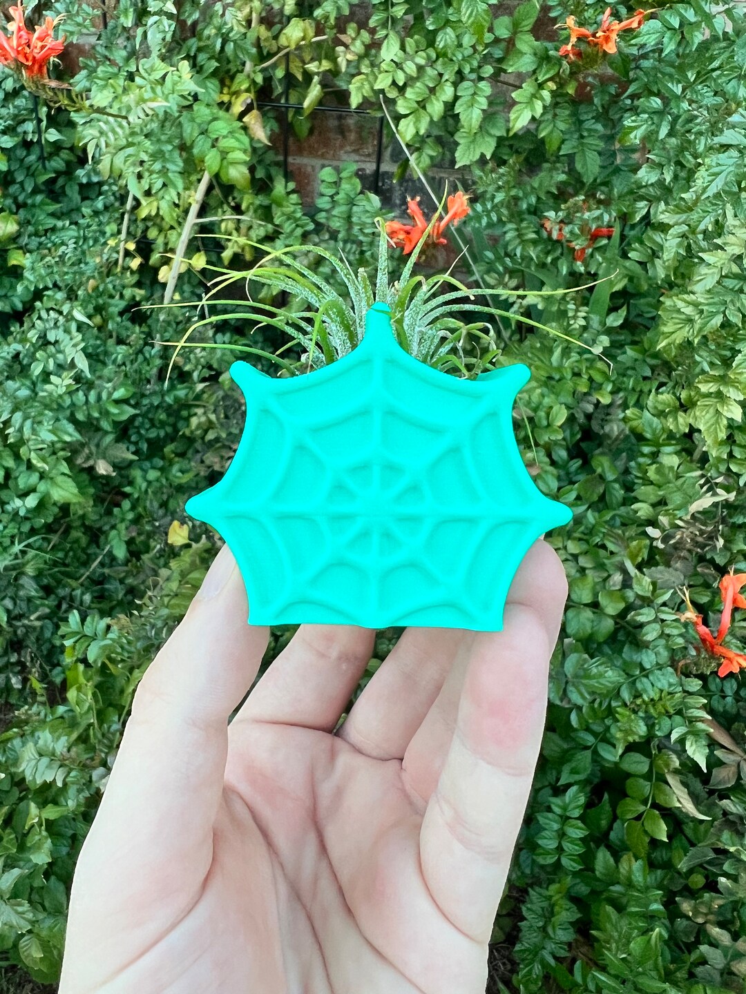 3D Printed Spider Web Planter: Modern PLA Indoor Decor - Etsy