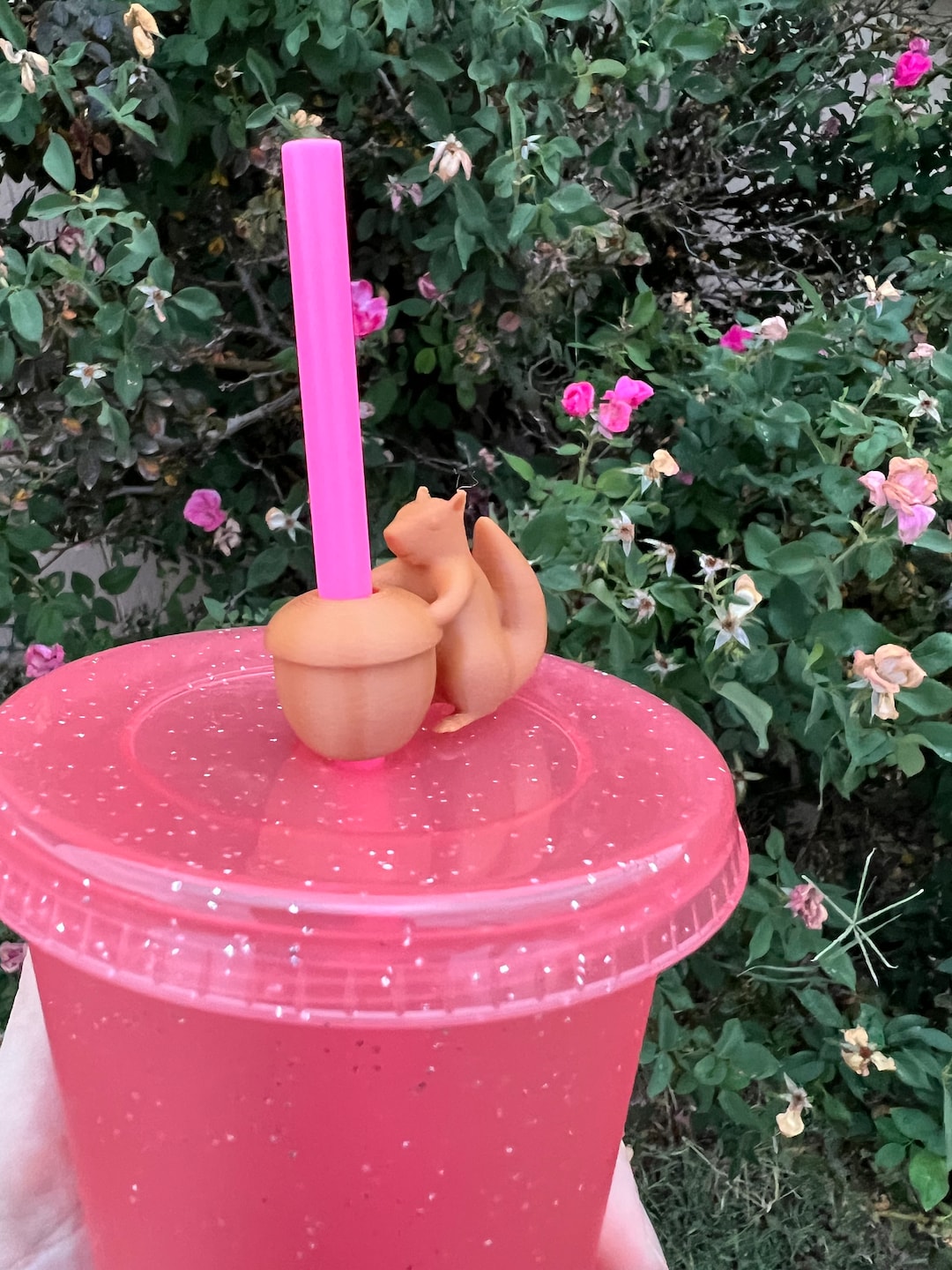 Squirrel Straw Topper: 3D Printed PLA Party Decoration - Etsy