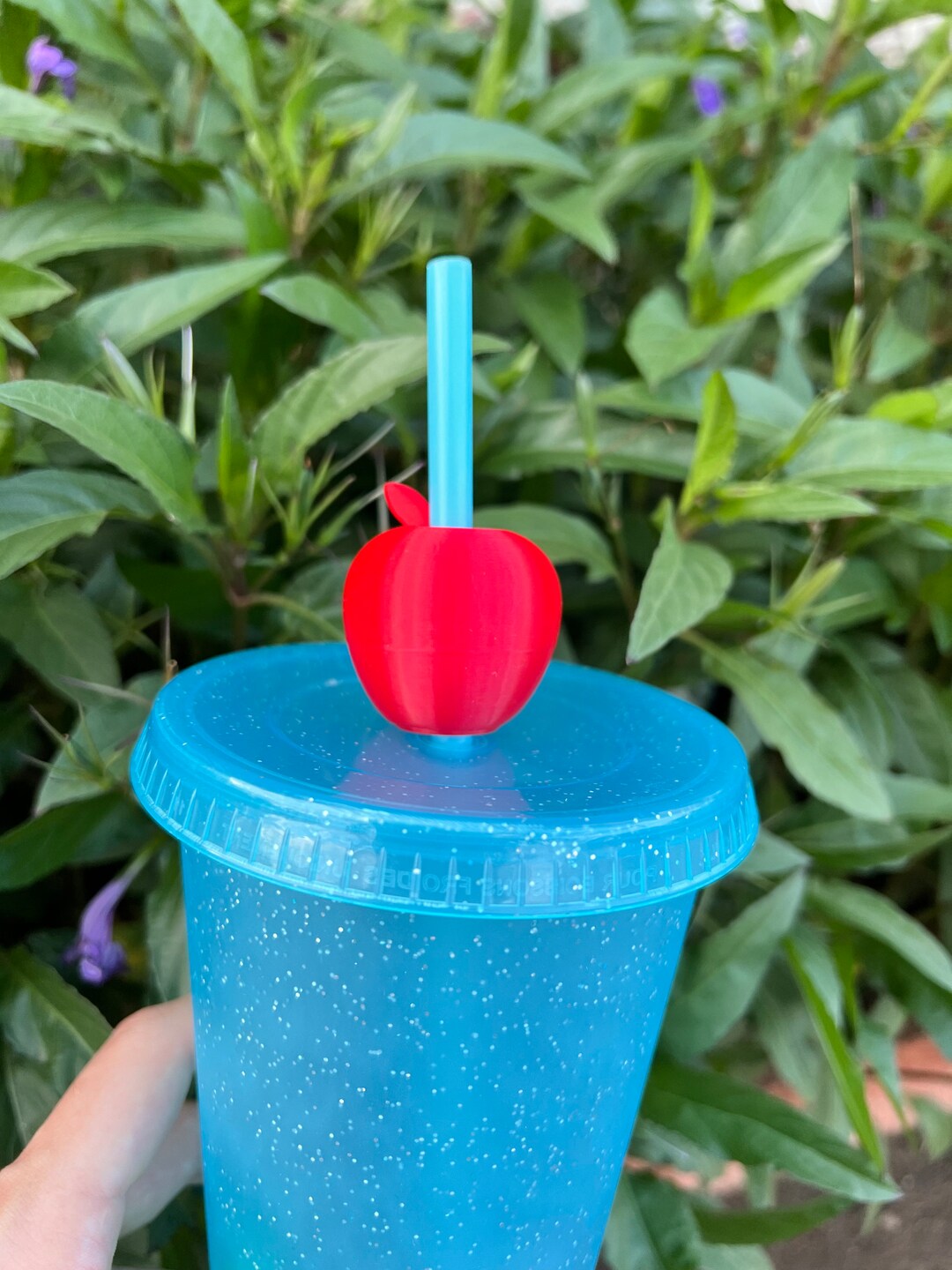 Apple Straw Topper | Straw Decoration | Straw Charm | Cute Straw ...