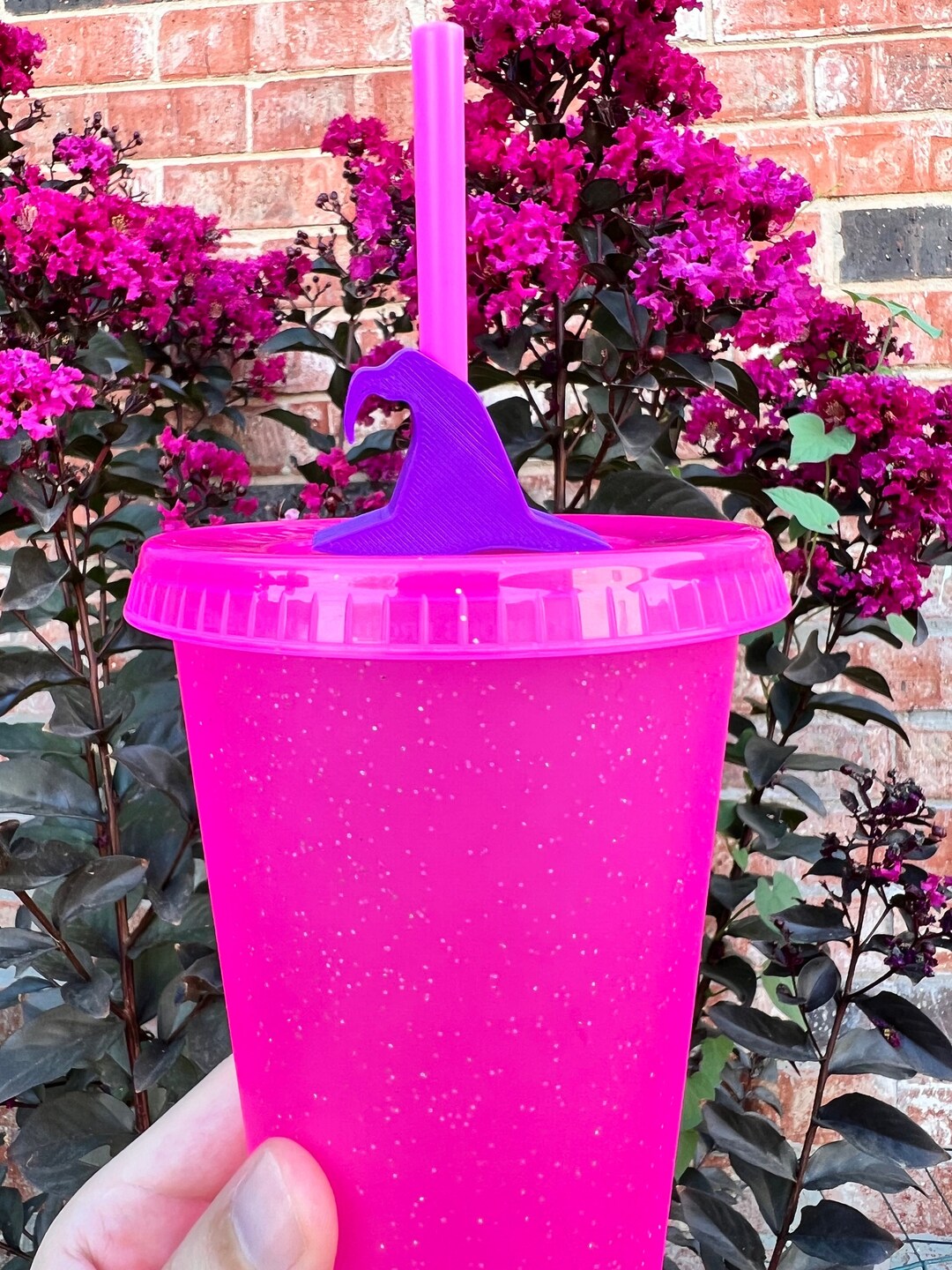 Witch Hat Straw Topper | Straw Decoration | Straw Charm | Cute Straw ...