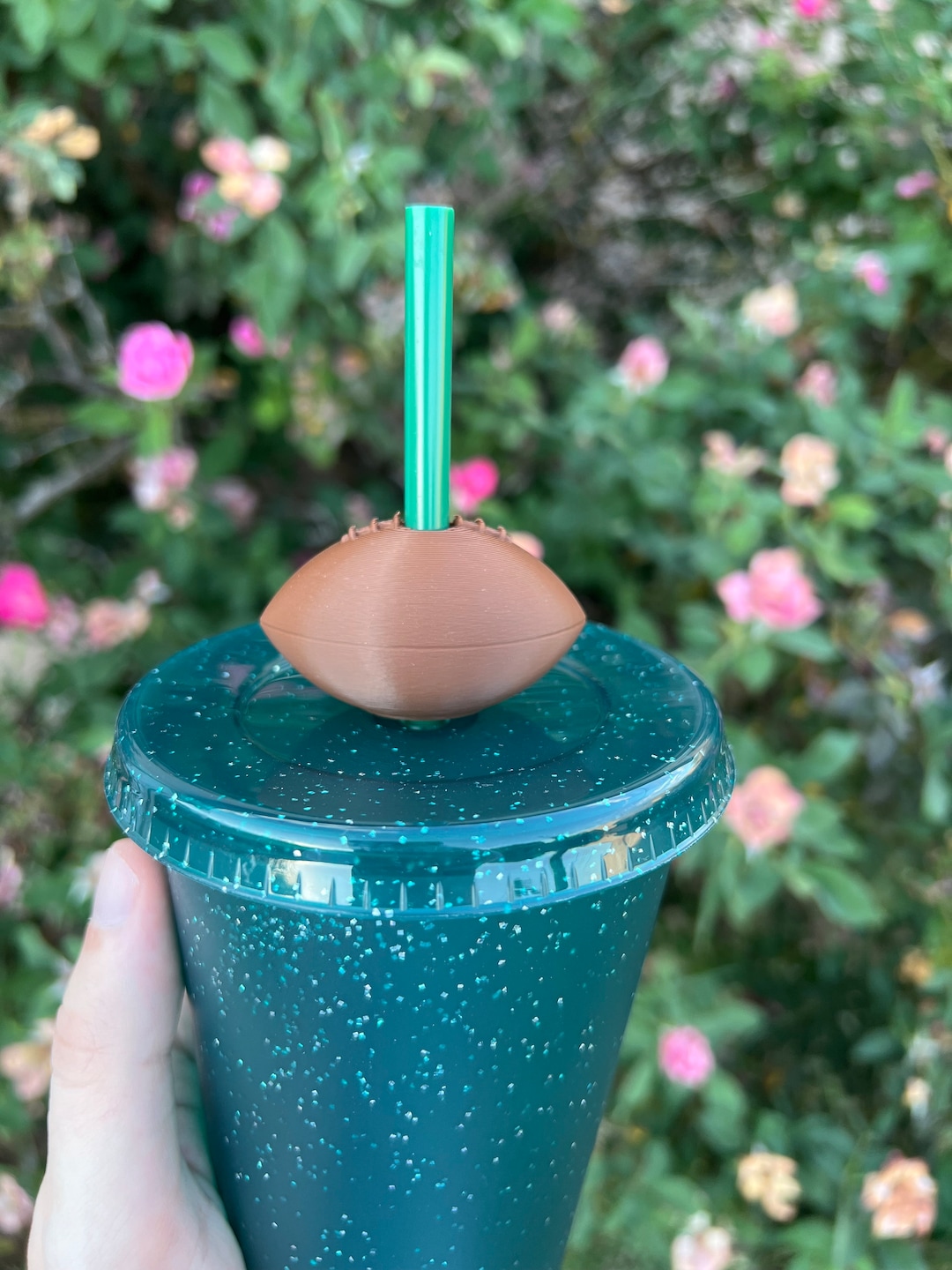 Football Straw Topper | Straw Decoration | Straw Charm | Cute Straw ...