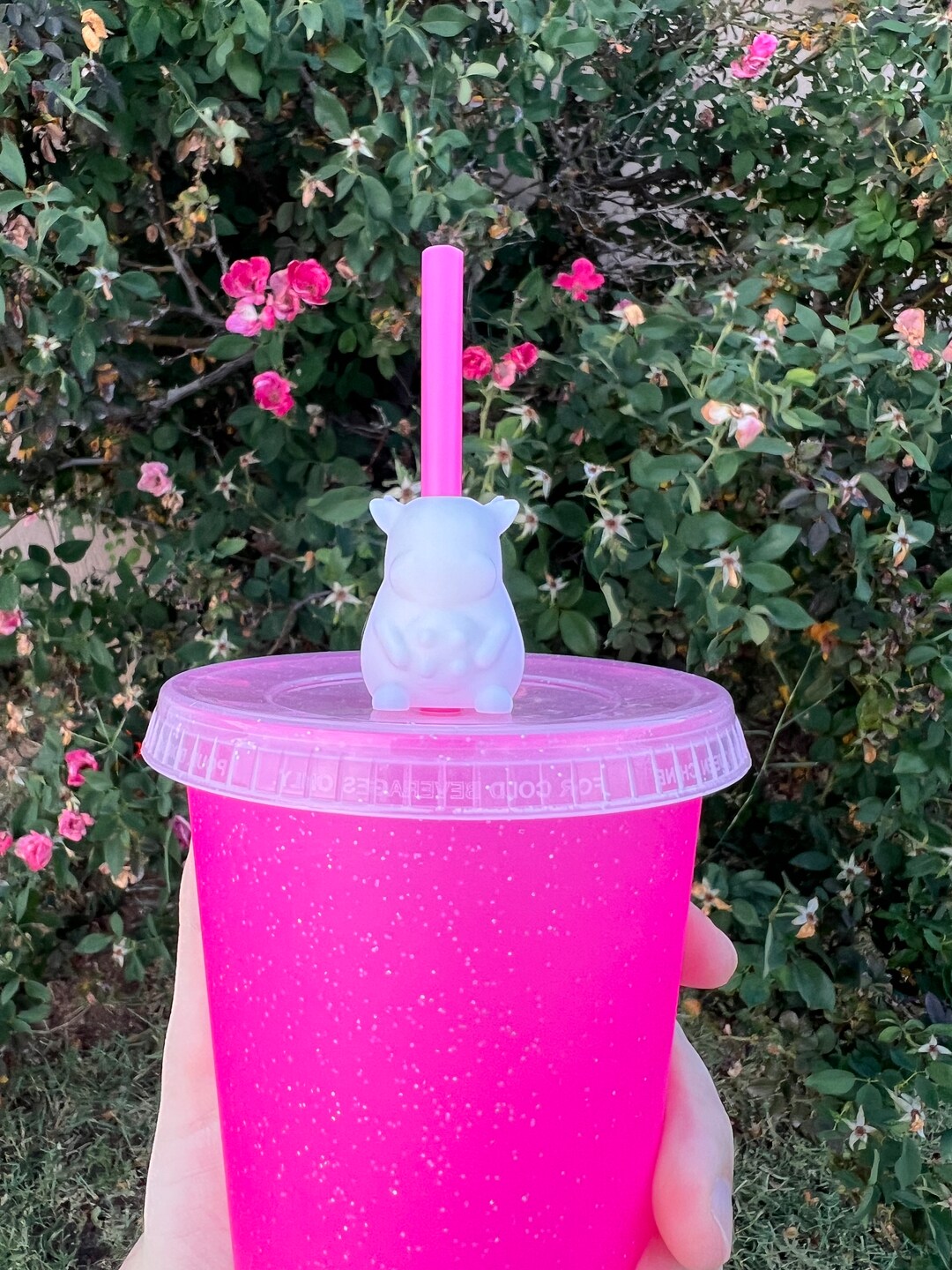 Cow Straw Topper | Straw Decoration | Straw Charm | Cute Straw Toppers ...