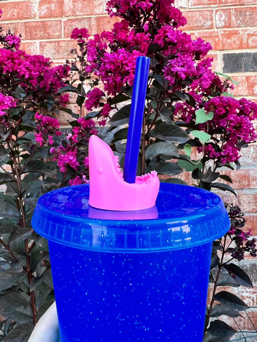 Shark Straw Topper | Straw Decoration | Straw Charm | Cute Straw ...