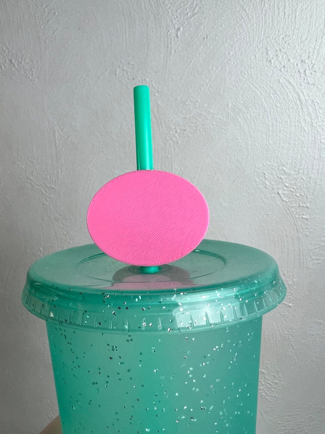 Oval Straw Topper | Straw Decoration | Straw Charm | Cute Straw Toppers ...