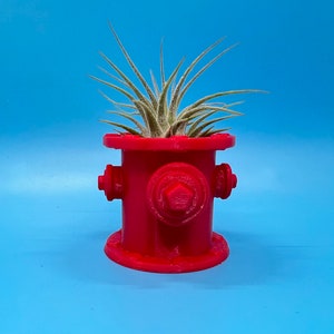3D Printed Fire Hydrant Planter for Succulents & Air Plants - Modern ...