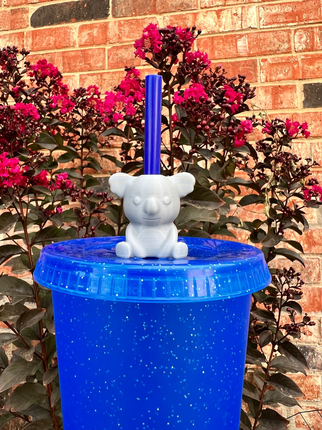 Koala Straw Topper | Straw Decoration | Straw Charm | Cute Straw ...